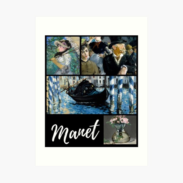 "Collection Poster of Beautiful paintings by Famous Impressionist ...