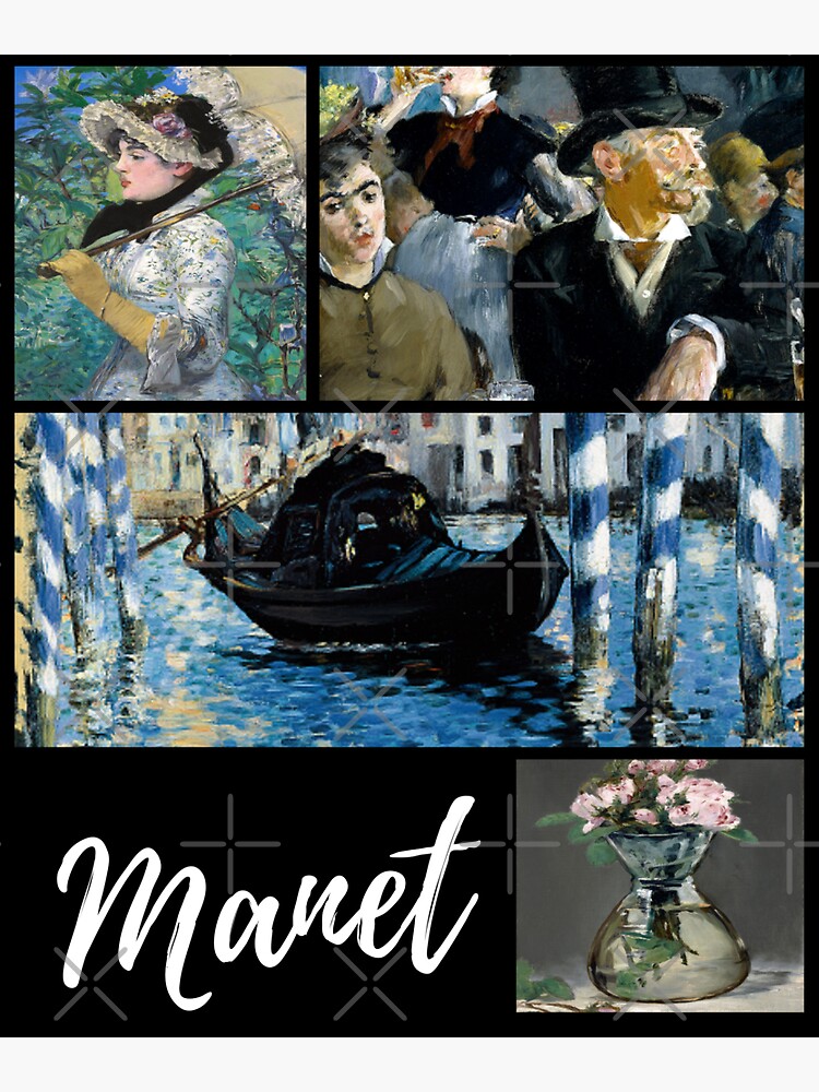"Collection Poster of Beautiful paintings by Famous Impressionist ...