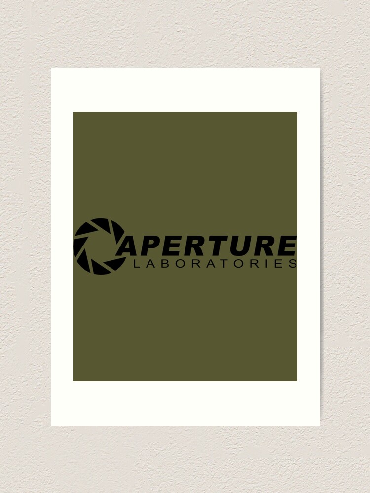 "Portal 2 Aperture Science Logo" Art Print for Sale by StephanCordes ...