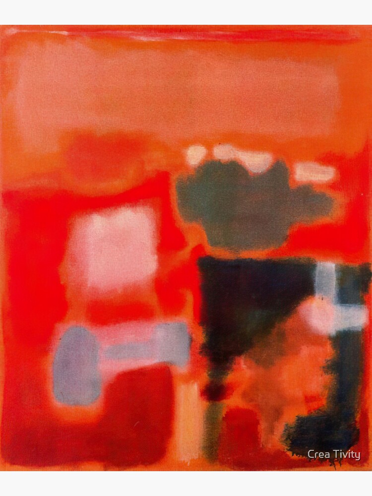 "Mark Rothko artwork" Sticker for Sale by Reda-Design | Redbubble