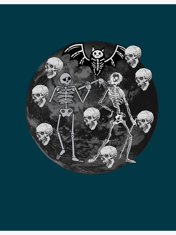 "skeleton land" Poster for Sale by Marysho | Redbubble