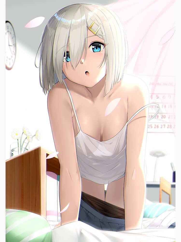 Hot Hamakaze Kancolle Sexy Lewd Boobs Tits Thighs Hentai Anime Girl