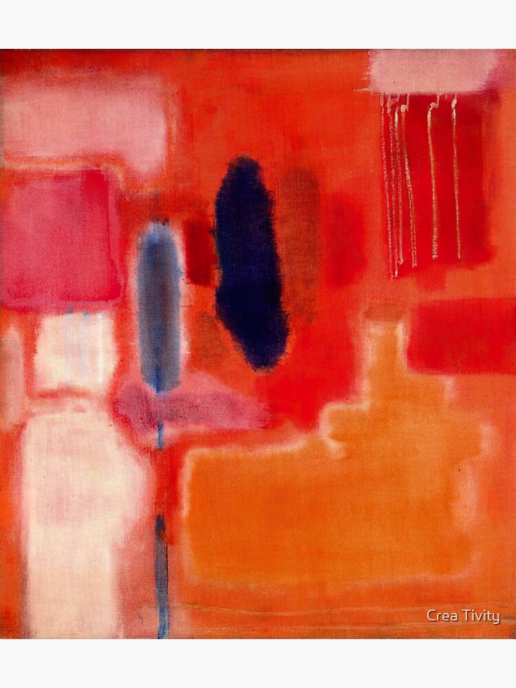 "Mark Rothko artwork" Sticker for Sale by Reda-Design | Redbubble