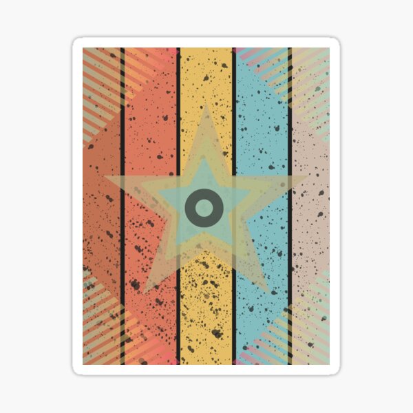 "STAR , STARS" Sticker for Sale by BocaFiesta | Redbubble