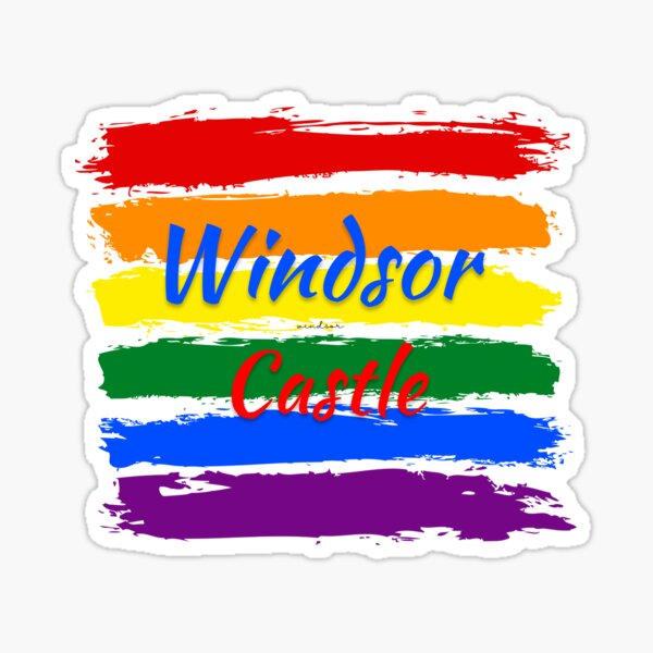 "Windsor Castle" Sticker for Sale by wearandworn | Redbubble