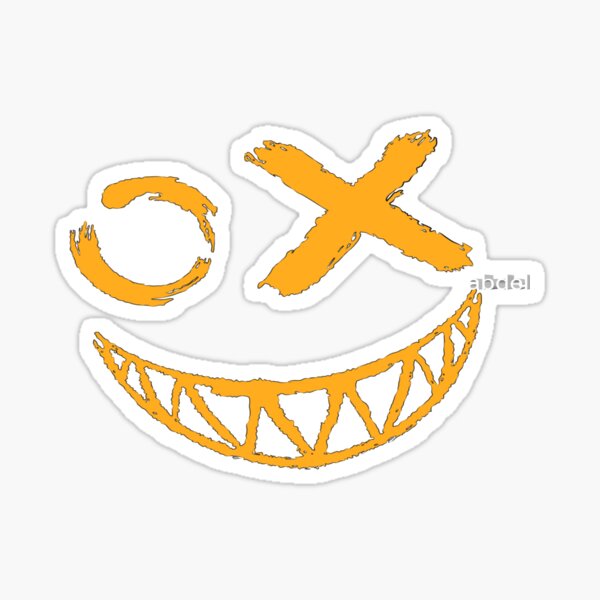Evil Smile Sticker For Sale By Crownshpo Redbubble