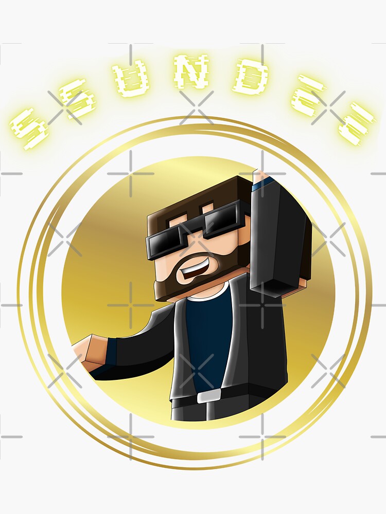 "ssundee" Sticker for Sale by Elza-Steuber | Redbubble