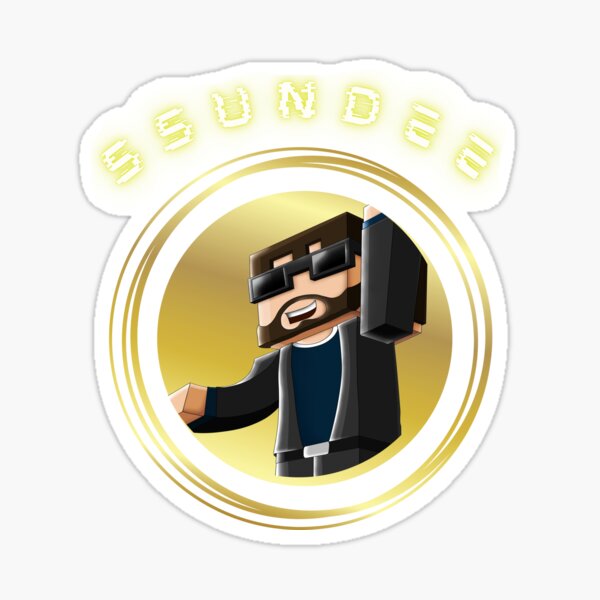 "ssundee" Sticker for Sale by Elza-Steuber | Redbubble