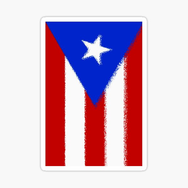 "Puerto Rican Flag" Sticker for Sale by EnviousObjects2 | Redbubble
