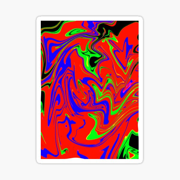 "Pop Art Neon Pink Electric Buzz Marbling, Liquid Gradient, Fluid ...