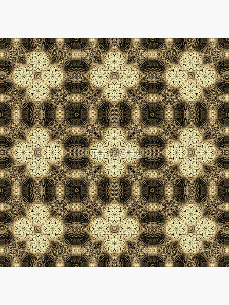 "Pattern Abstract Boho Biophilic Design Nature Vibes in Brown Earth ...