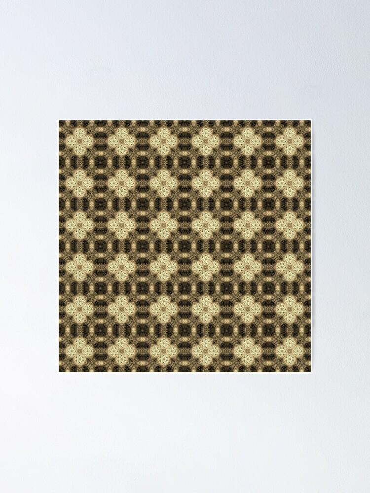 "Pattern Abstract Boho Biophilic Design Nature Vibes in Brown Earth ...