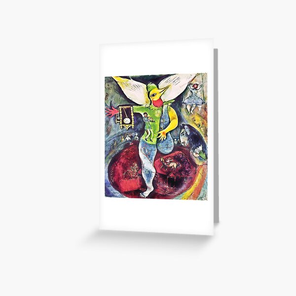 "Marc chagall marc chagall the juggler 1943" Greeting Card for Sale by ...