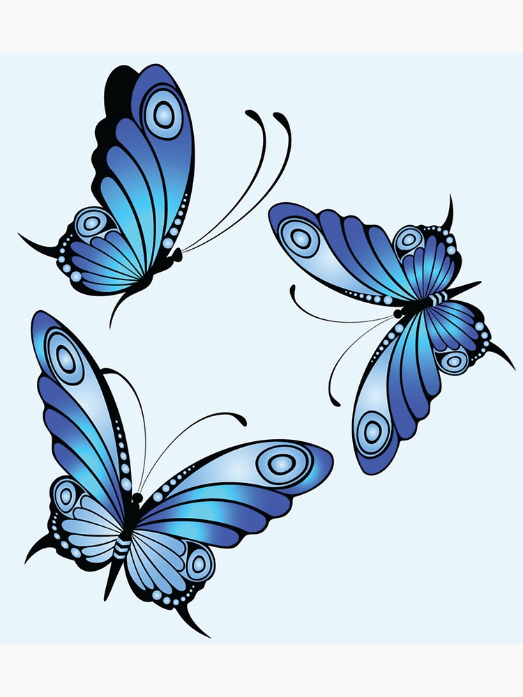 "butterfly art" Sticker for Sale by MIJAK | Redbubble