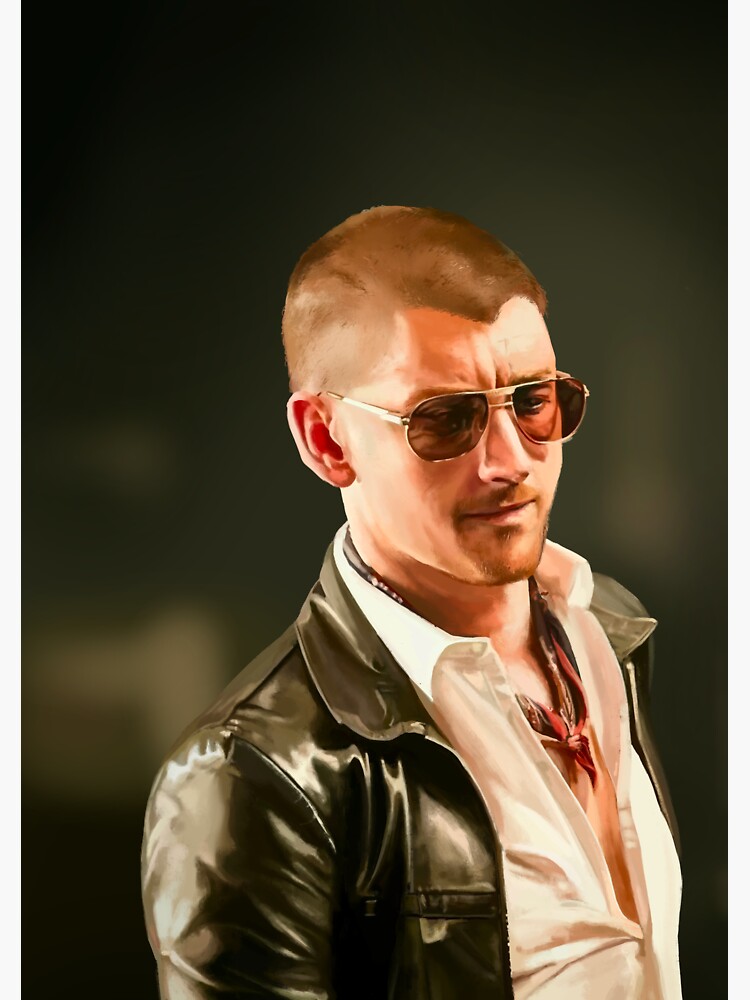 "Bald Alex TBHC" Sticker for Sale by Valeridraws | Redbubble