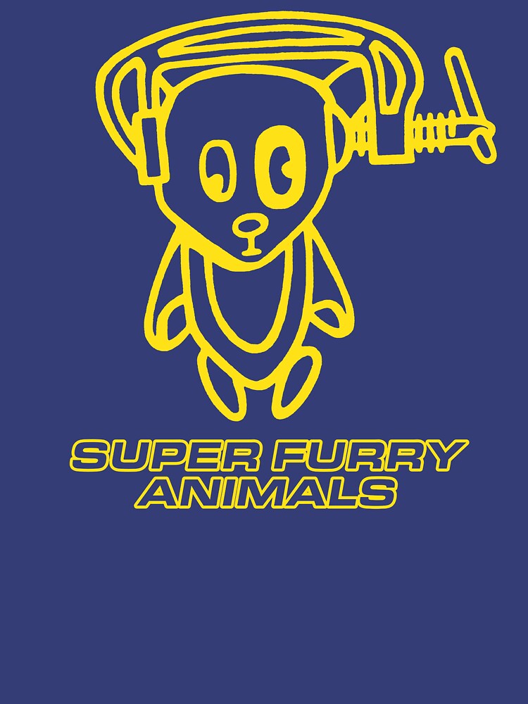 "Super Furry Animals, Ice Hockey Hair, Out Spaced, Vintage, Britpop" T ...