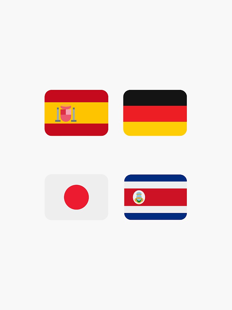 "World Cup Qatar 2022 Group E" Sticker for Sale by MyMindLoves- | Redbubble