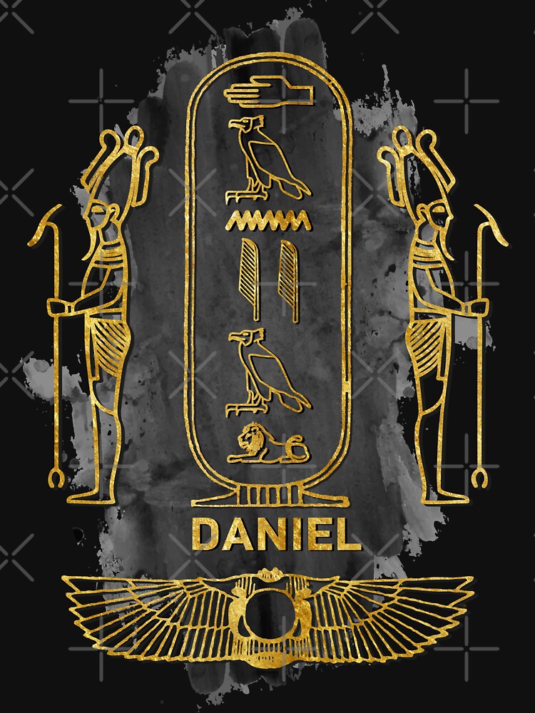 "Daniel your name in old Egyptian hieroglyphics symbols - Daniel " T ...