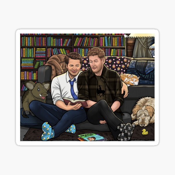 "Destiel 100k" Sticker von Ladyrandombox | Redbubble
