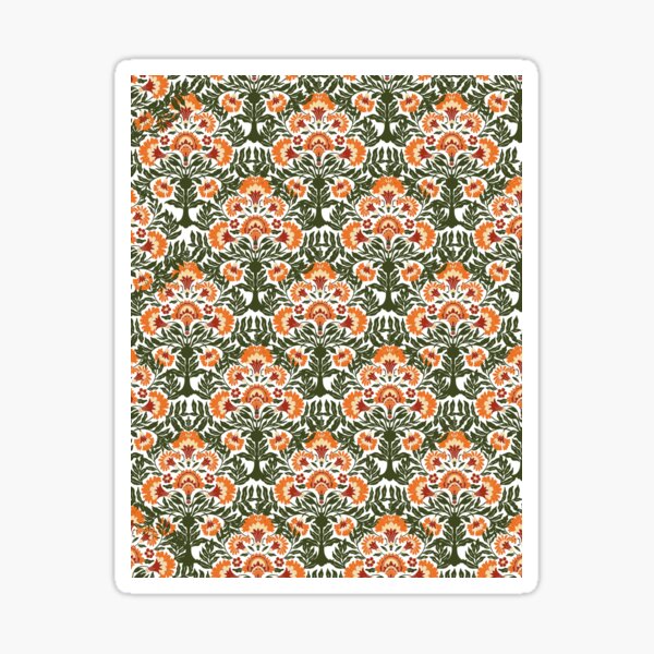 "Traditional patterns" Sticker for Sale by MYWMC | Redbubble