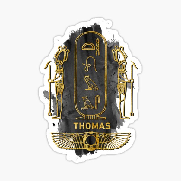 "Thomas your name in old Egyptian hieroglyphics symbols - Thomas ...