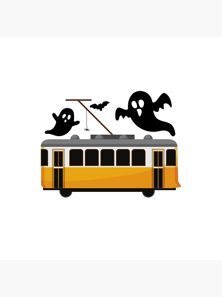 "Ghost Tram sticker" Poster for Sale by argentdesignco | Redbubble