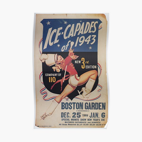 "Iconic Illustration of George Petty (1943 Ice Capades)" Poster for ...