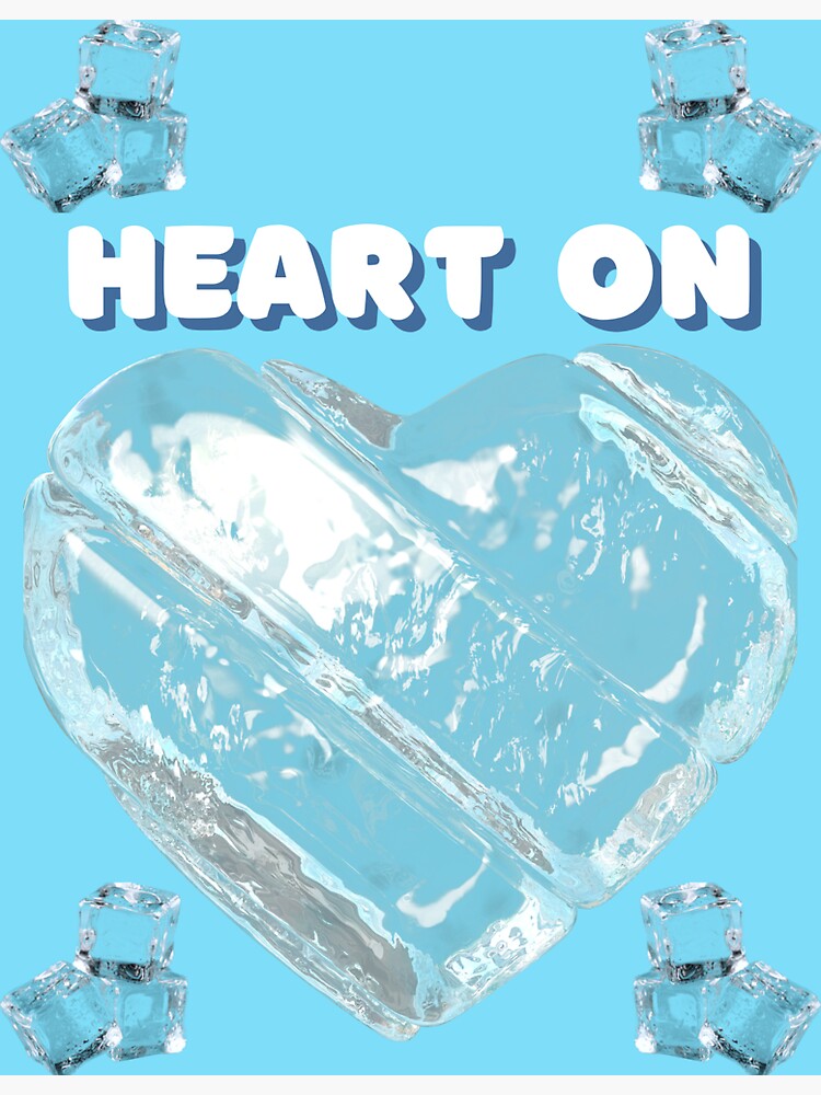 "HEART ON ICE - Rod Wave Inspired " Sticker for Sale by Makala999 ...