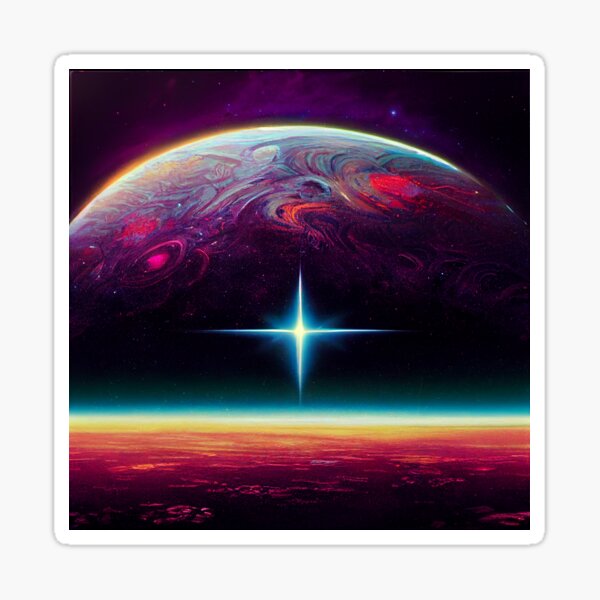 "The Guiding Light" Sticker for Sale by Seanium | Redbubble