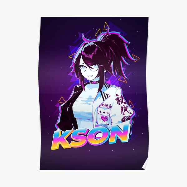 "Kson | Hololive Vtuber" Poster for Sale by Fish6SticksP | Redbubble