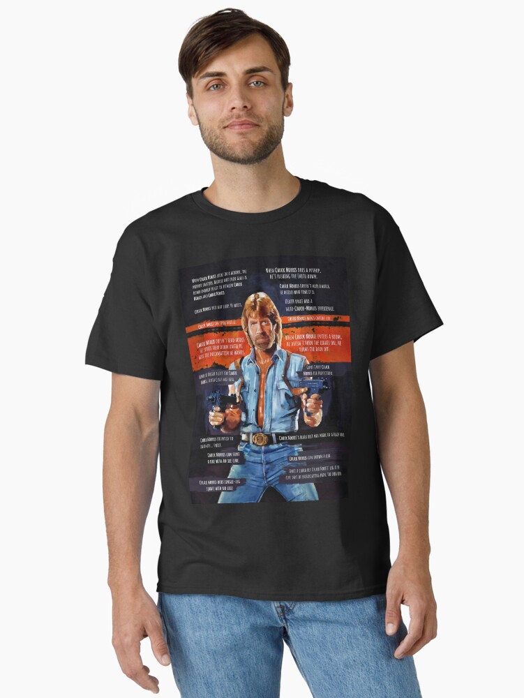 "Chuck Norris - Meme" Classic T-Shirt for Sale by Mashz | Redbubble