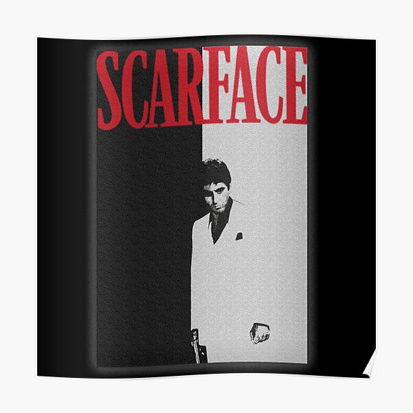 "Tony Montana" Poster for Sale by musangs | Redbubble