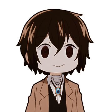 "Dazai chibi" Sticker for Sale by verypeachy0 | Redbubble