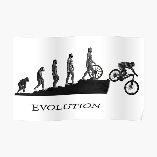 "Human Evolution" Poster for Sale by Amplitude1 | Redbubble