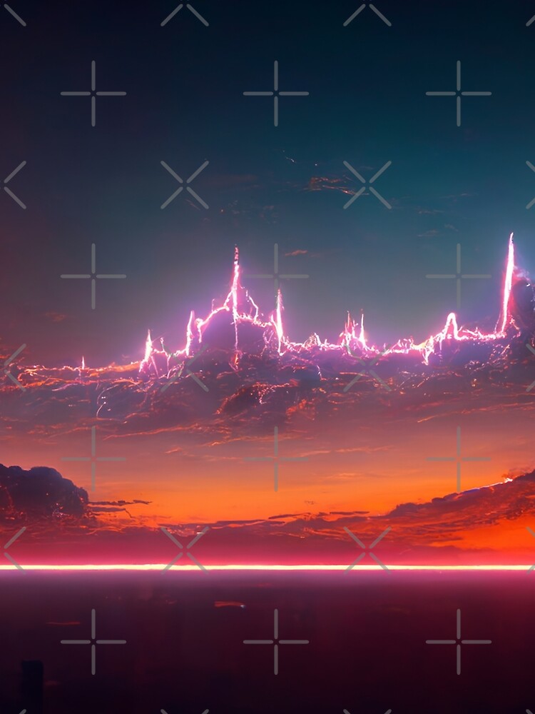 "Vaporwave Lightning Design | 80's Aesthetic " T-shirt for Sale by ...