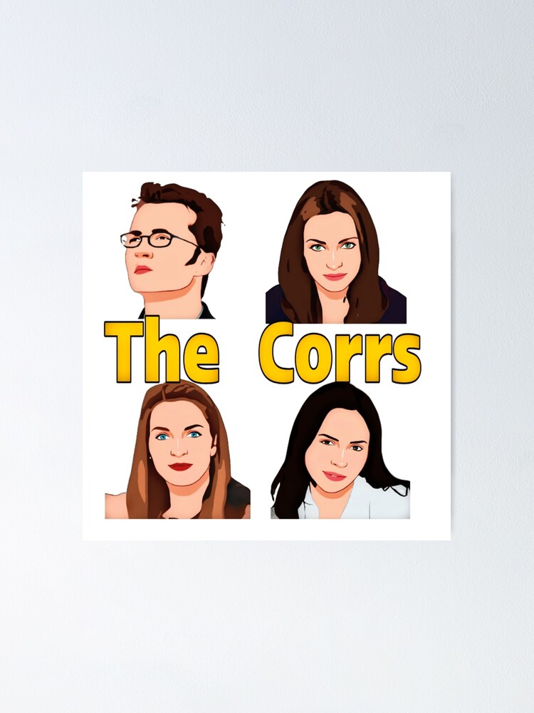 "Cartoon Corrs" Poster for Sale by AissTee | Redbubble