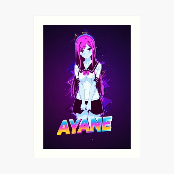 "Ayane Shirakawa | Overflow" Art Print for Sale by WaifuFury | Redbubble