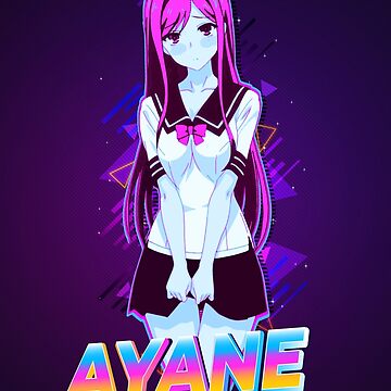 "Ayane Shirakawa | Overflow" Art Print for Sale by WaifuFury | Redbubble