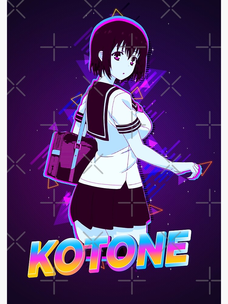 "Kotone Shirakawa | Overflow" Poster for Sale by WaifuFury | Redbubble