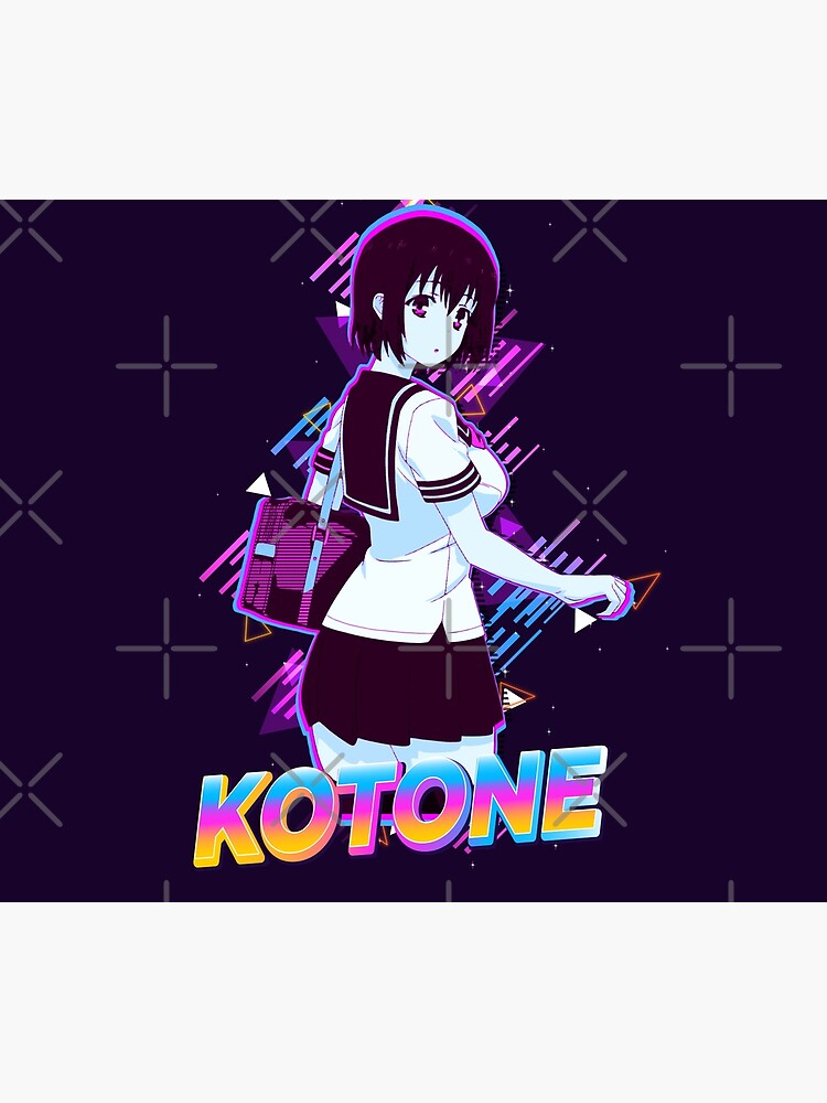 "Kotone Shirakawa | Overflow" Throw Blanket for Sale by WaifuFury ...