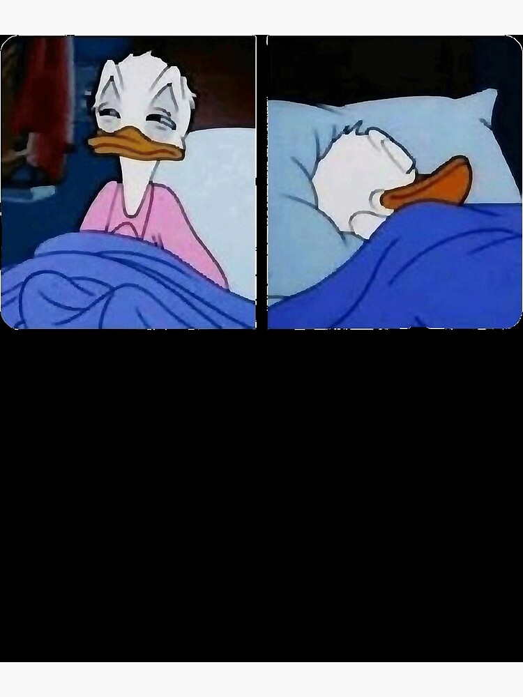 Donald Duck Meme Classic Poster For Sale By Morrisbates Redbubble