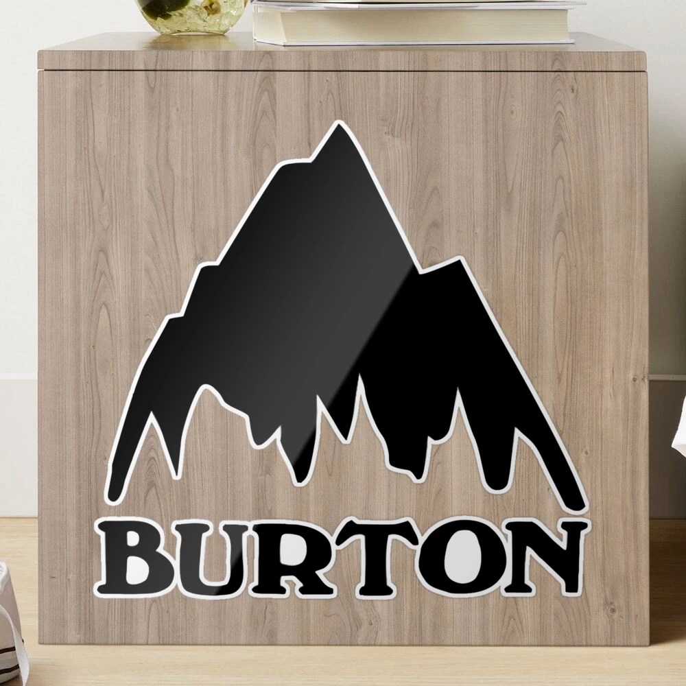 Burton Mountain Logo Aufkleber Snowboard Servicing