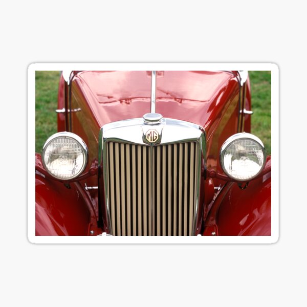 "MG" Sticker for Sale by robophoto | Redbubble