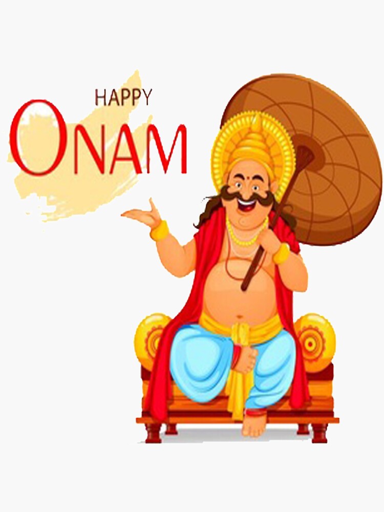 "Happy Onam " Sticker for Sale by TheGumpShop | Redbubble