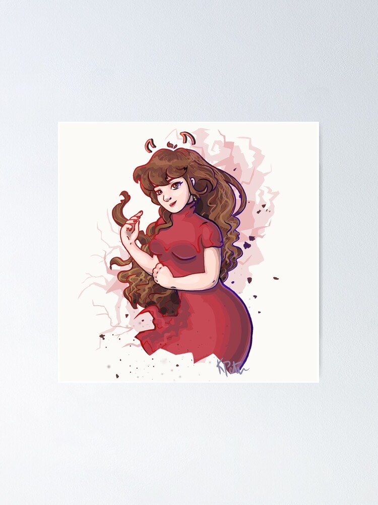 "Demon Girlfriend (Friday Night Funkin) fnf " Poster for Sale by KPeter ...