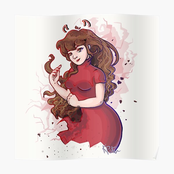 "Demon Girlfriend (Friday Night Funkin) fnf " Poster for Sale by KPeter ...