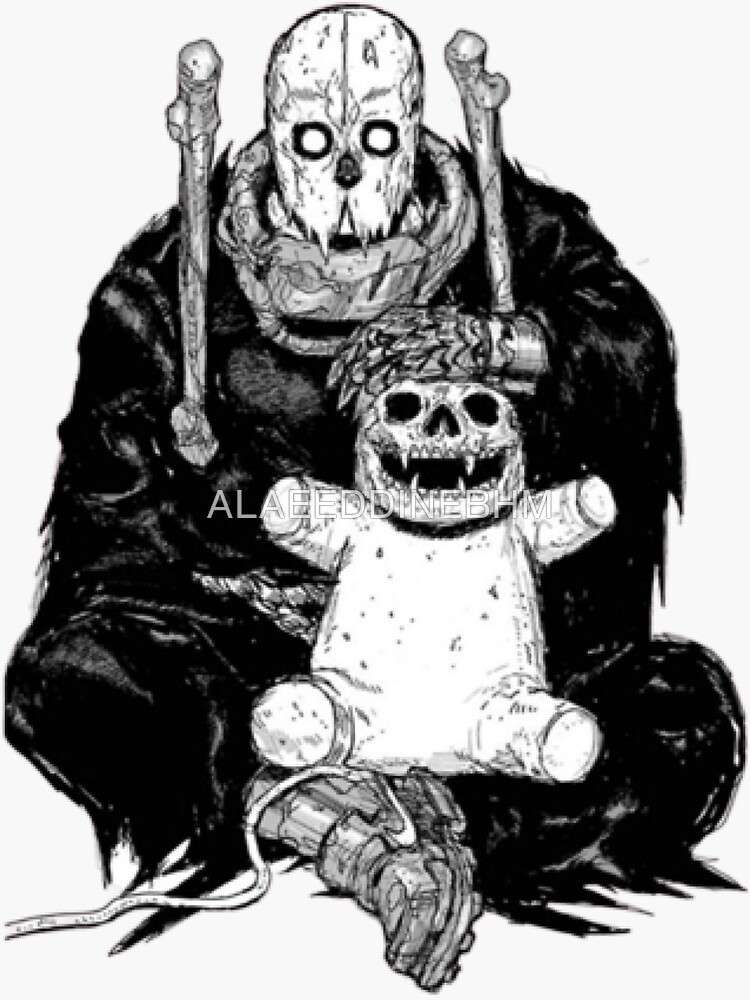 "Shimada death" Sticker for Sale by ALAEEDDINEBHM | Redbubble