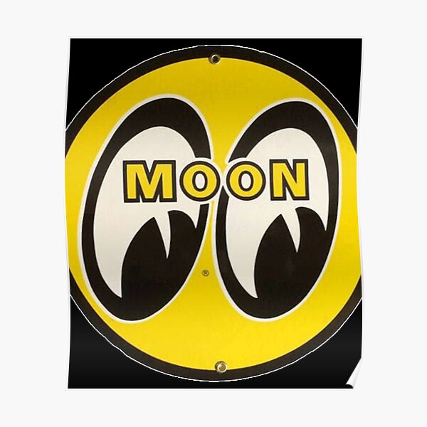 "Moon eyes Luna equipped with the logo " Poster for Sale by ZicCeely ...