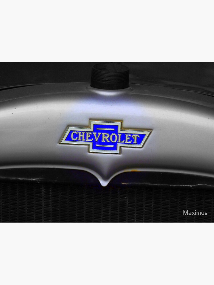 "Chevy badge" Poster by Maximus | Redbubble
