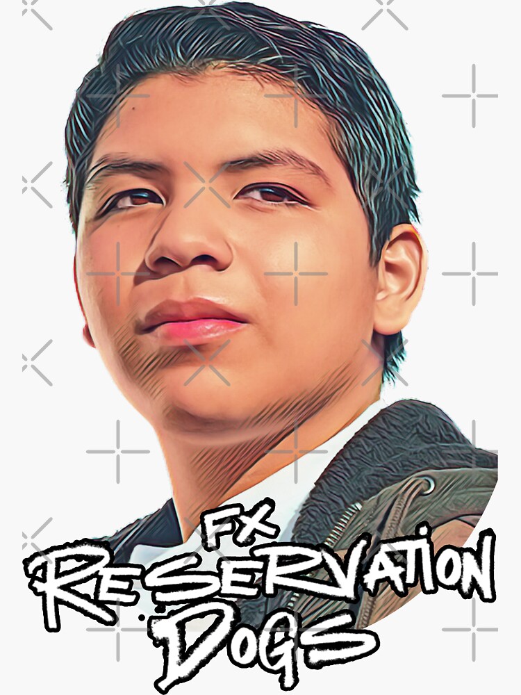 "cheese reservation dogs" Sticker for Sale by FashionV | Redbubble